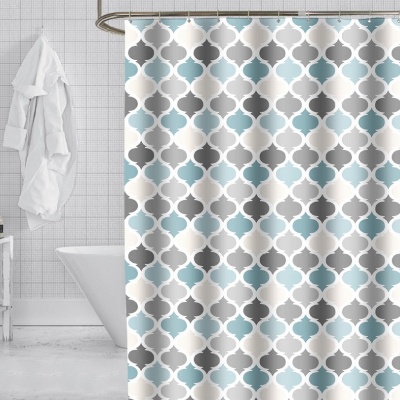 Шторка для ванной SG Blue and gray 280х200 см (21231) – низкие цены ...