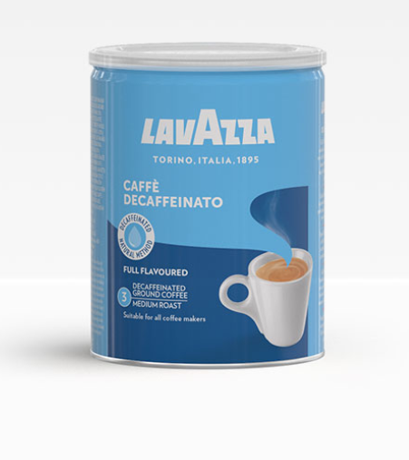 Купить Кофе молотый Lavazza Caffe Decaffeinato без кофеина 250 г в ...