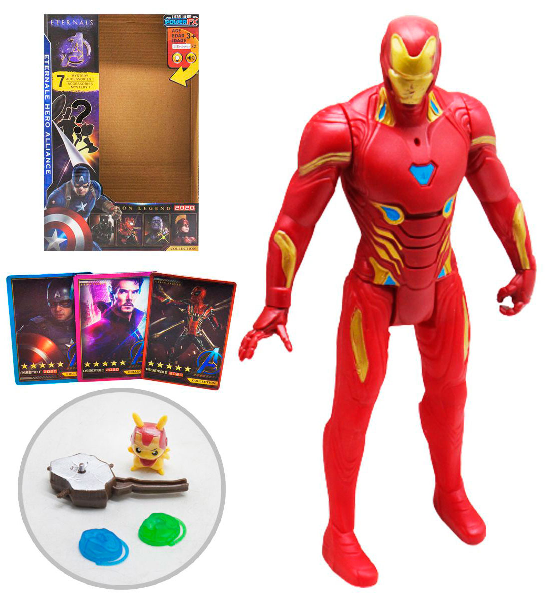 Игровая Коллекционная Фигурка ЖЕЛЕЗНЫЙ ЧЕЛОВЕК Avengers Мстители ...