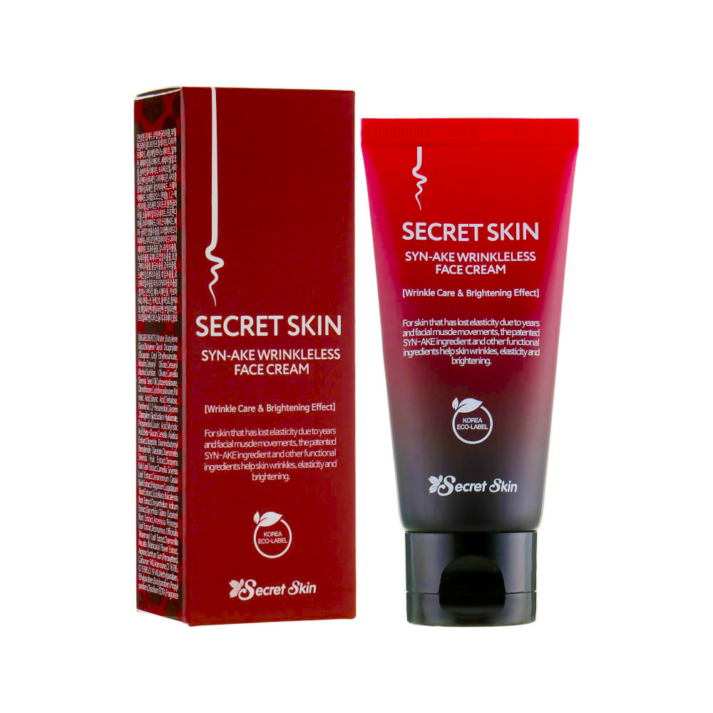 Антивозрастной крем для лица со змеиным ядом Secret Skin 50 мл ...