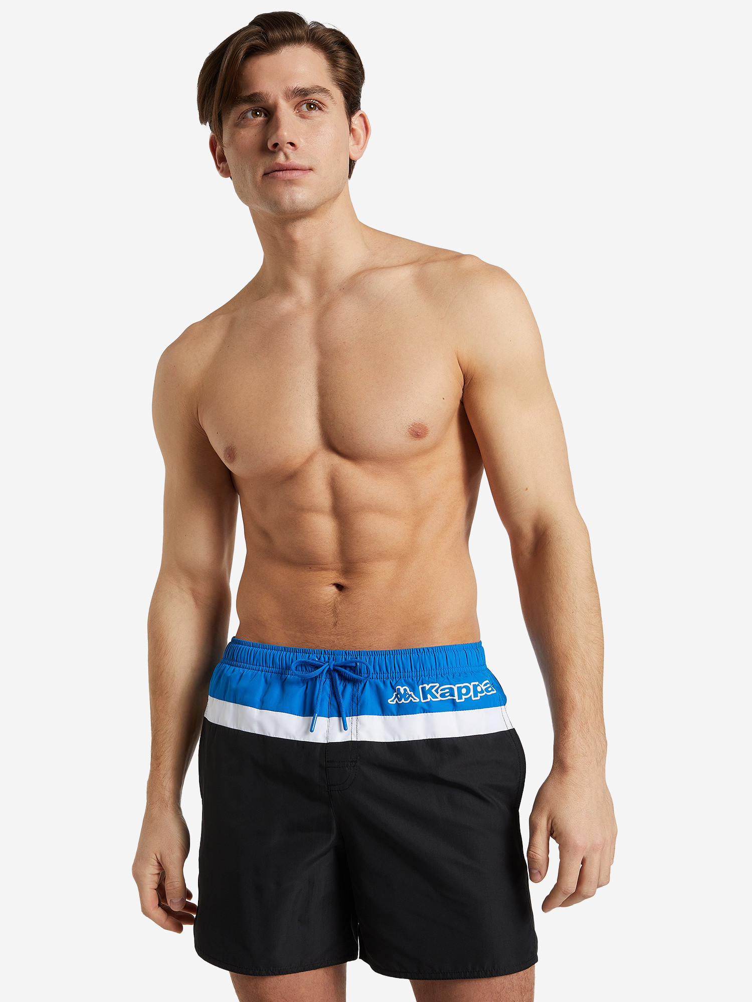 Шорти плавальні Kappa 107651-BM 46 Чорні/Сині (04660135190135) – в ...
