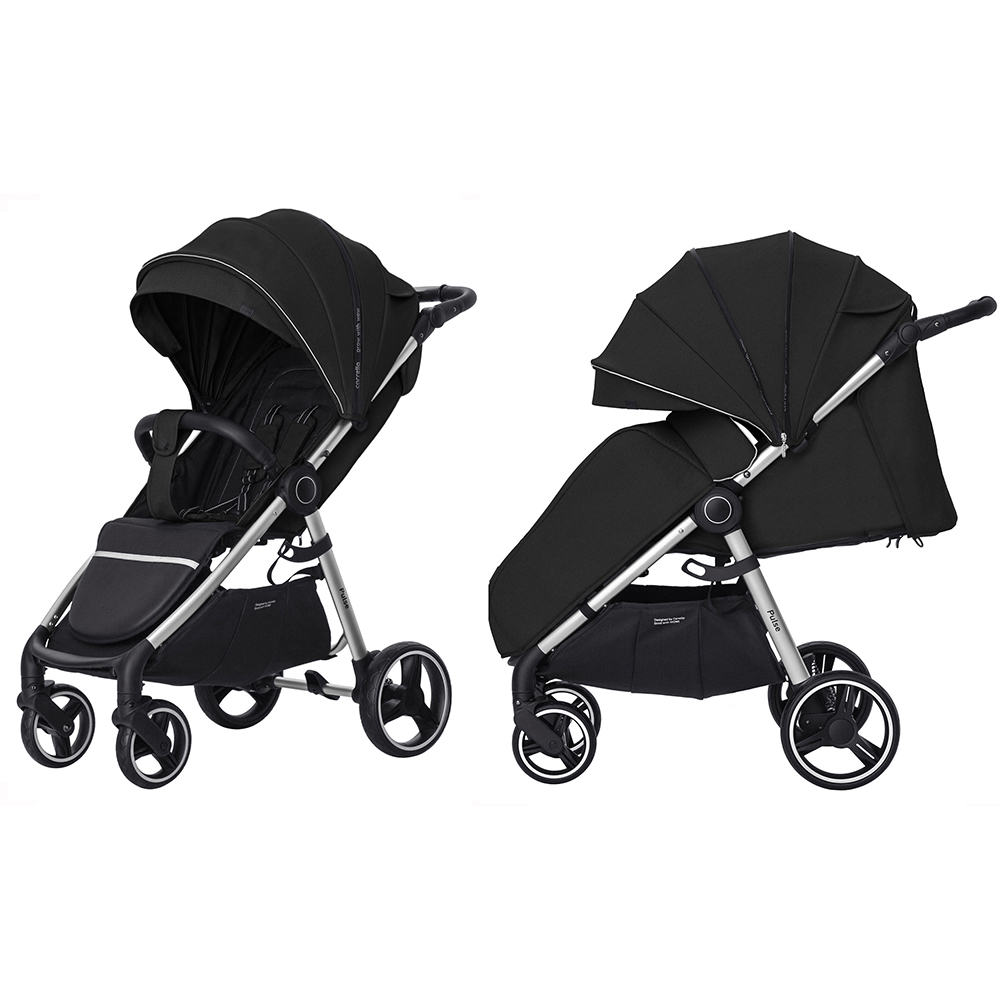 Коляска прогулочная CARRELLO Pulse CRL-5507 Thunder Grey с дождевиком и ...