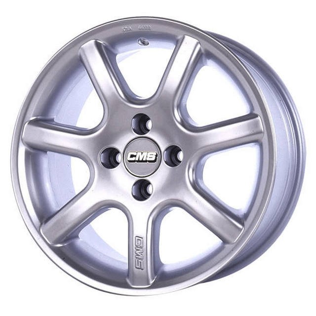 Литые диски CMS C12 R16 W6.5 PCD5x100 ET40 DIA57.1 (silver) – низкие ...