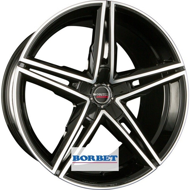Литые диски Borbet XRS R20 W8.5 PCD5x114.3 ET40 DIA72.5 (gloss black ...