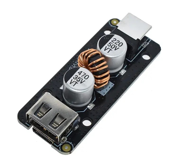 IP6518 USB-модуль швидкої зарядки IN 10-32V / QC2.0,3.0 (5V,12V) BC1 ...