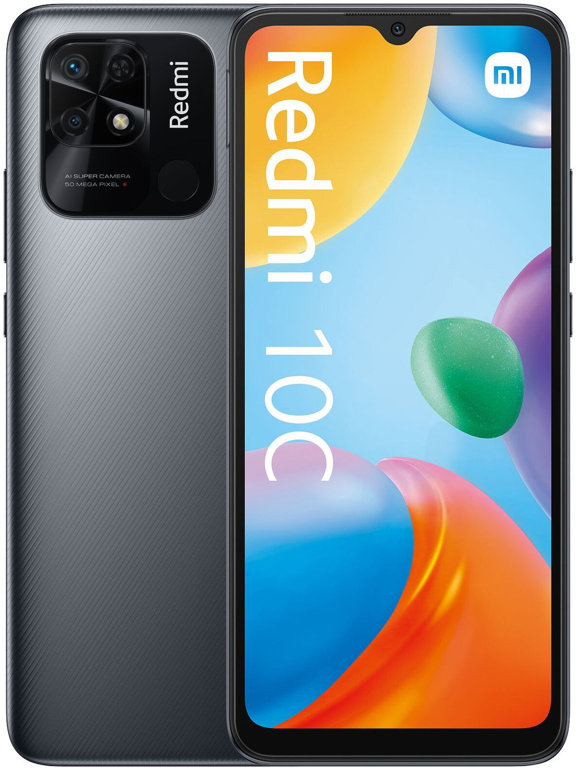 Мобильный телефон Xiaomi Redmi 10C 4/64GB Graphite Gray (Международная ...