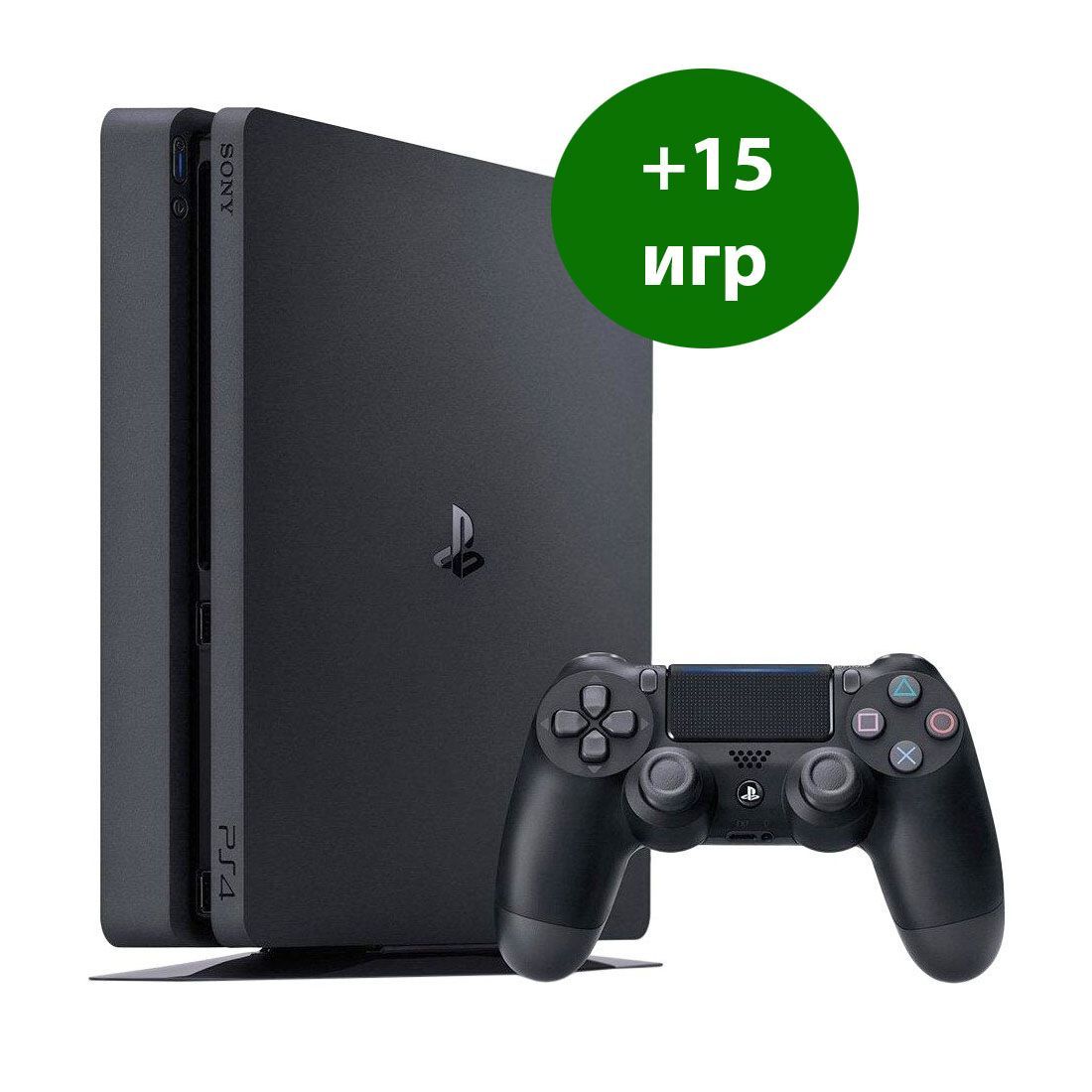 Sony PlayStation 4 SLIM 1 Tb + 15 игр – фото, отзывы, характеристики в ...