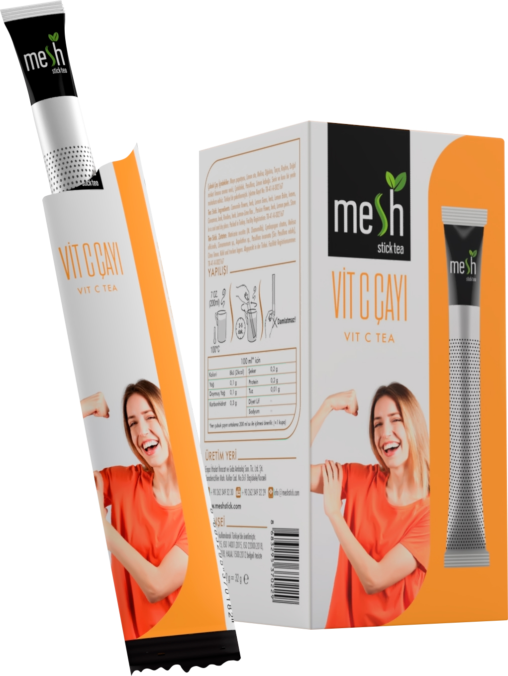 Чай Mesh Stick Вітамін С 2 г х 16 шт (8683295370243) – ROZETKA – купити ...