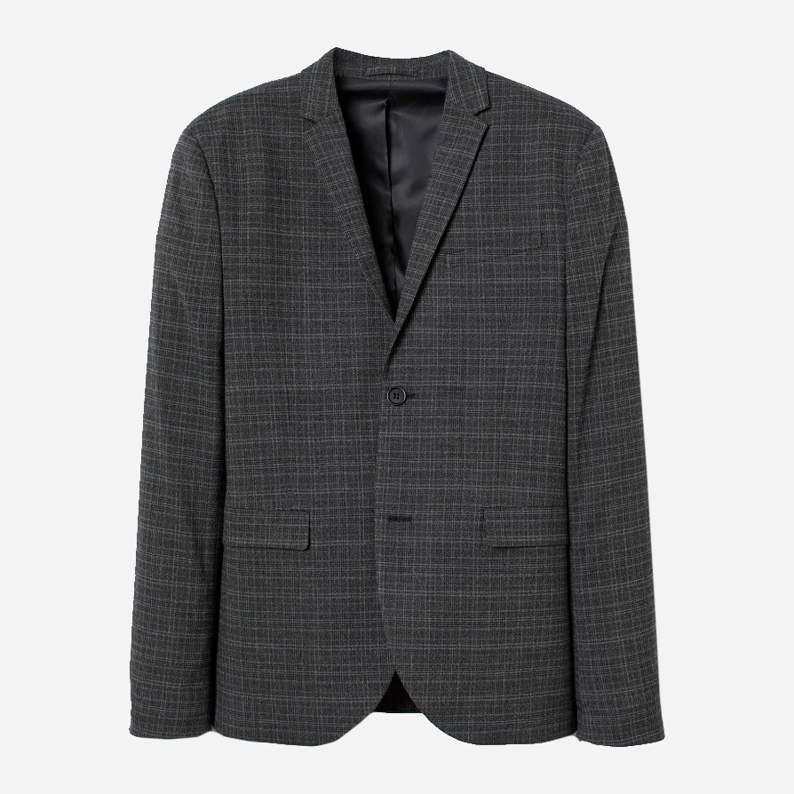 Пиджак H&M 0633225 46 Черный (DN3000000097397) – в интернет-магазине ...
