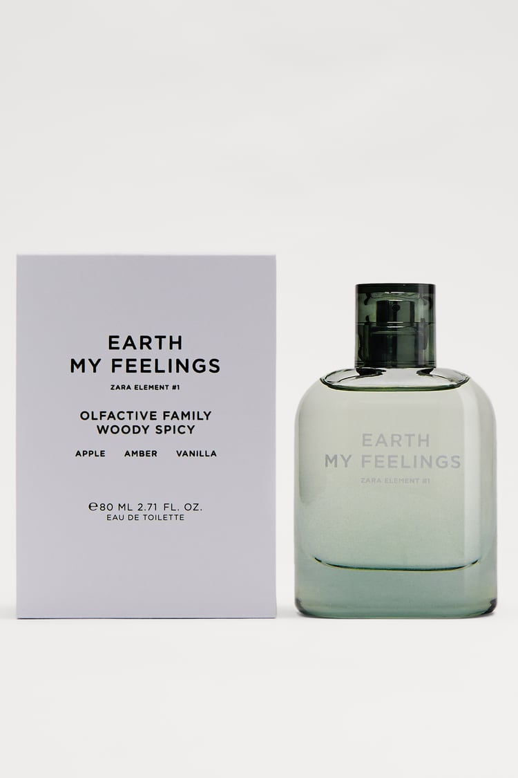 Туалетна вода для чоловіків Zara ELEMENT #1 EARTH MY FEELINGS V02 80 мл ...