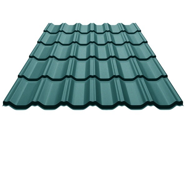 Металлочерепица МАКСИМА KLEVERSTEEL 1195/1145 мм 0,45 мм RAL 6005 ...