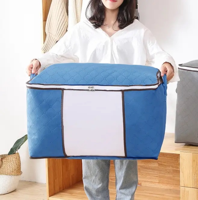 Органайзер бокс ящик для зберігання речей постільної білизни 60х42х33 см 45147 Нів від