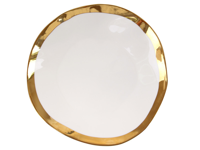 Тарілка сервірувальна Lefard 20 см 6 шт 925 016 низькі ціни кредит оплата частинами в