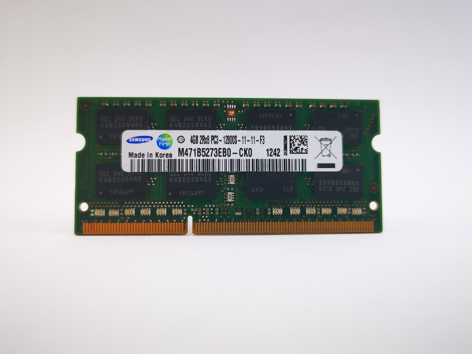 Оперативная память для ноутбука Sodimm Samsung Ddr3 4gb 1600mhz Pc3