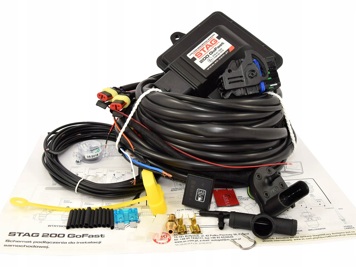 Электроника ГБО Stag 200 Go Fast ver.10 (4 цил) – низкие цены, кредит ...
