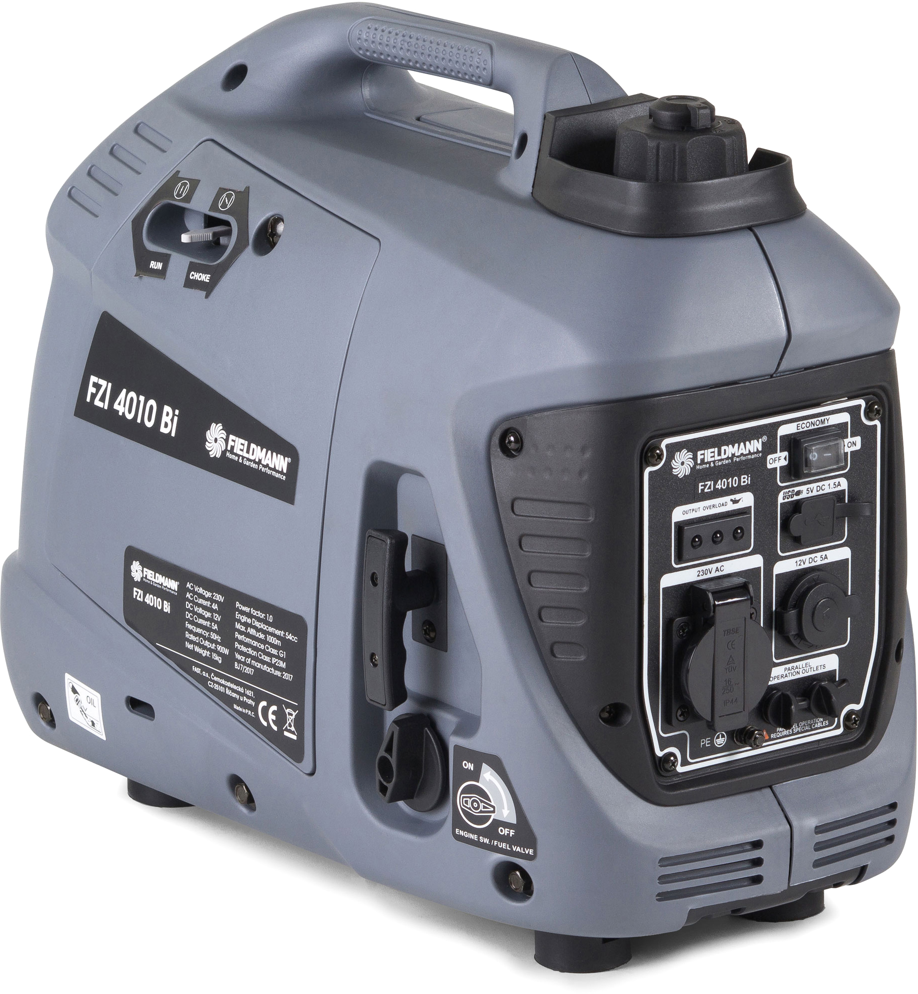 Інверторний бензиновий генератор Fieldmann Fzi 4010 Bi 0 9 1 кВт