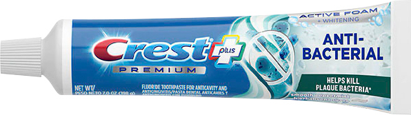 Антибактеріальна зубна паста Crest Premium Plus Anti-Bacterial 198 г ...