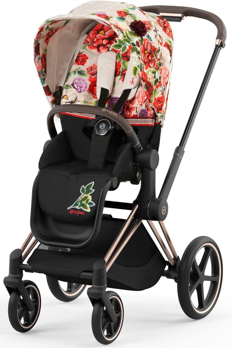 Прогулочная коляска Cybex Priam 4.0 Fashion Edition Spring Blossom ...