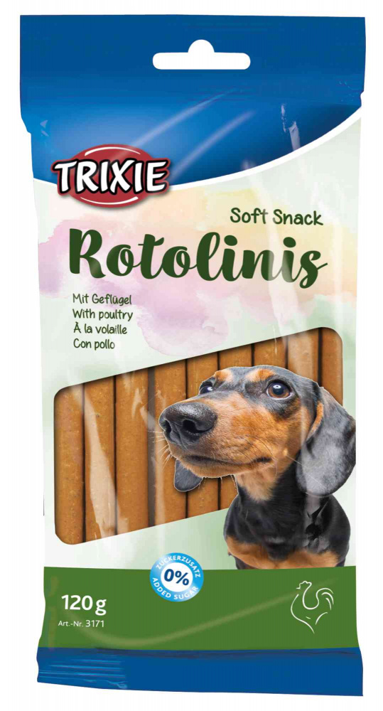 Лакомство для собак Soft Snack Rotolinis Trixie домашняя курица 12шт ...