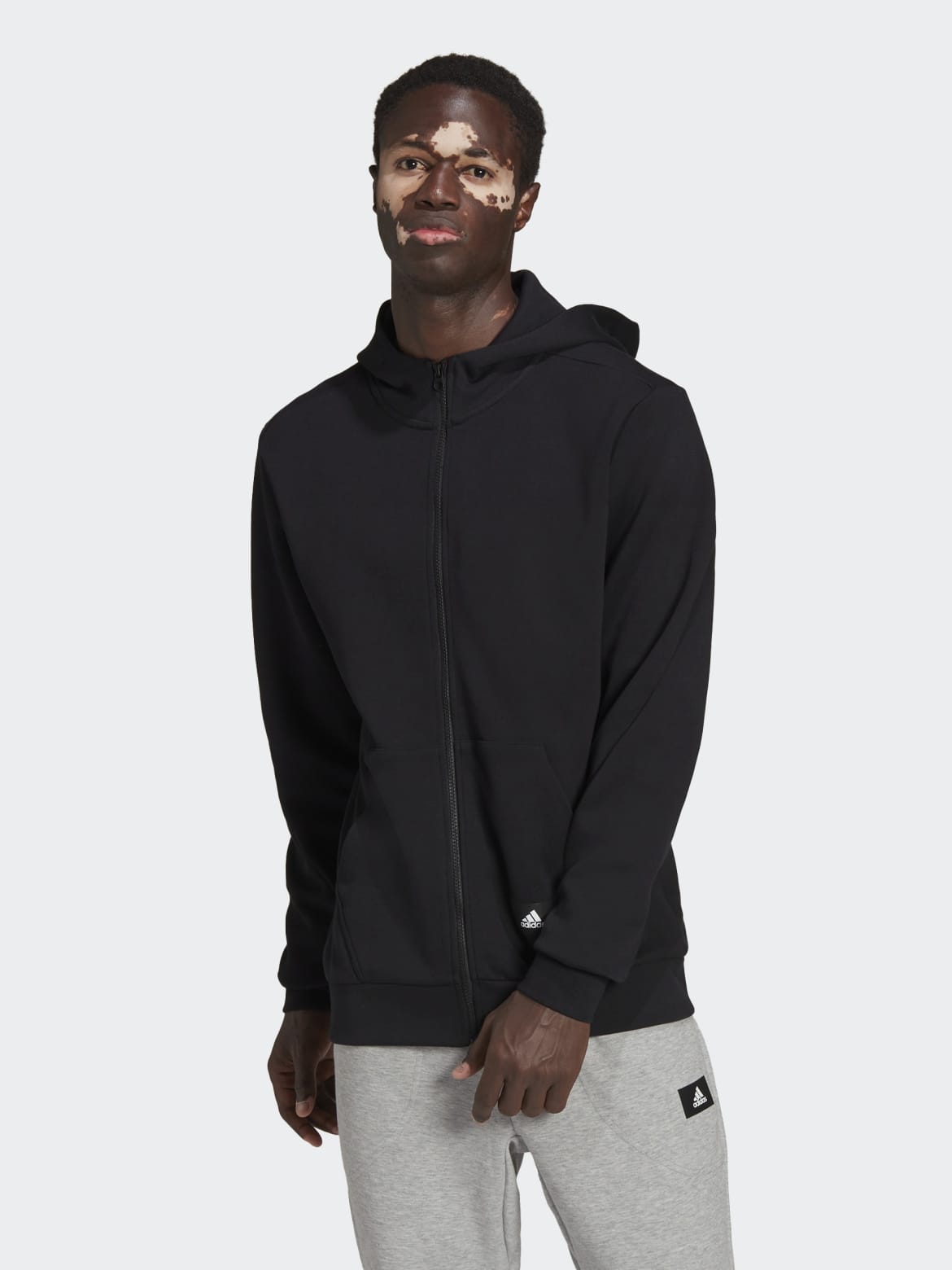 Толстовка Adidas M Fi Dblknt Fz HA1416 XL Black (4065424071308) – в ...