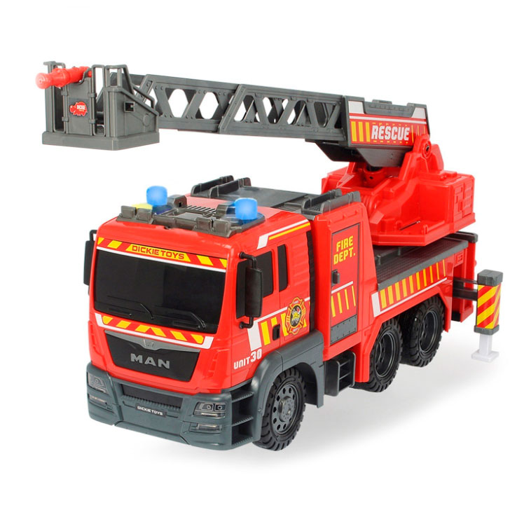 Игрушечная пожарная машина MAN 54 см с лестницей Dickie Toys OL86907 ...