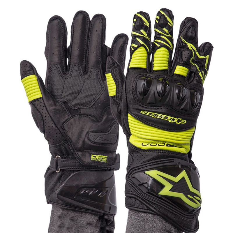 Мотоперчатки зимние Alpinestars AX-19 FDSO M Черно-салатовый (07508019 ...
