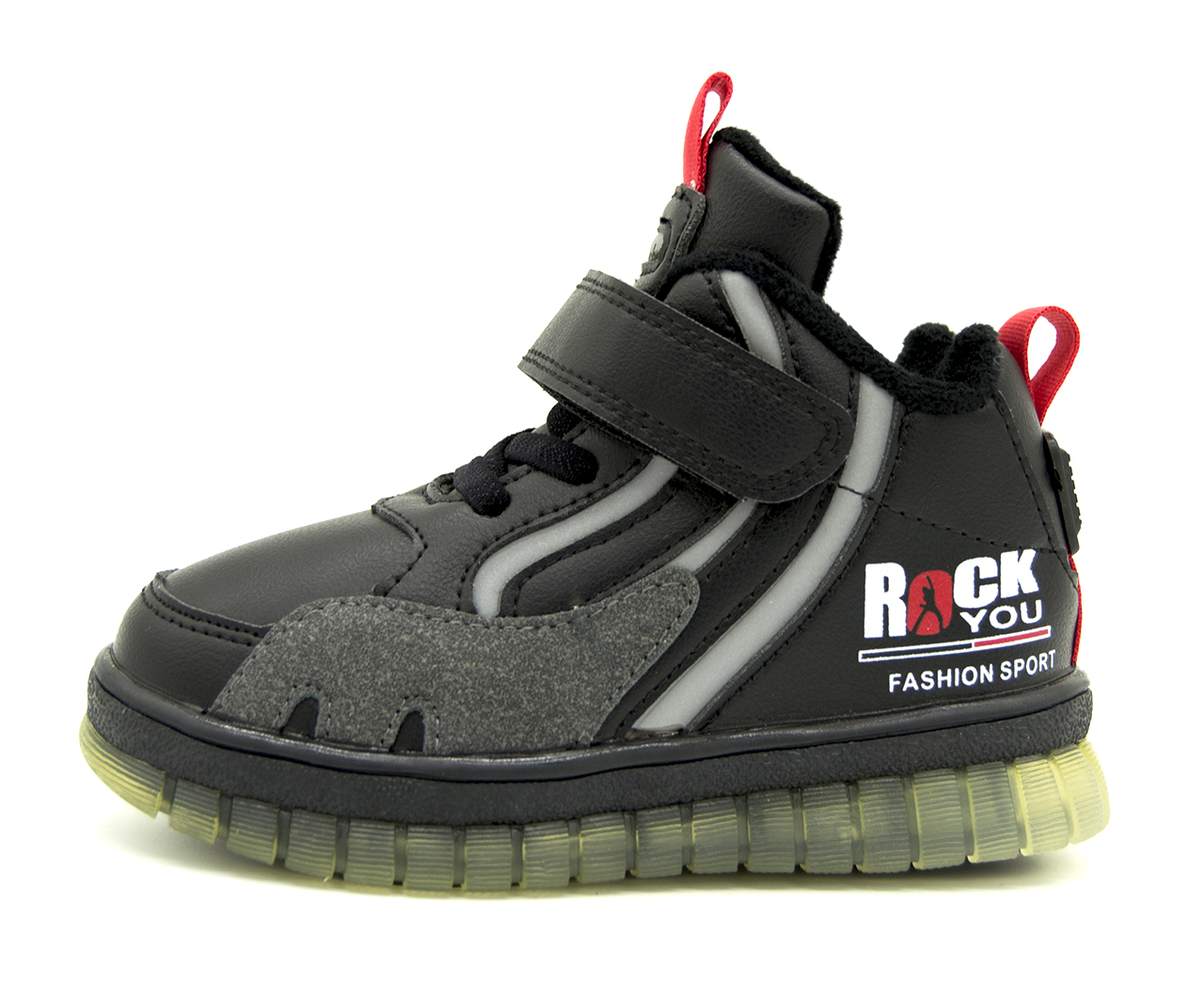 Хайтопи для хлопчика BBT Kids Чорний (R5879 black (27 (17 см)) – в ...