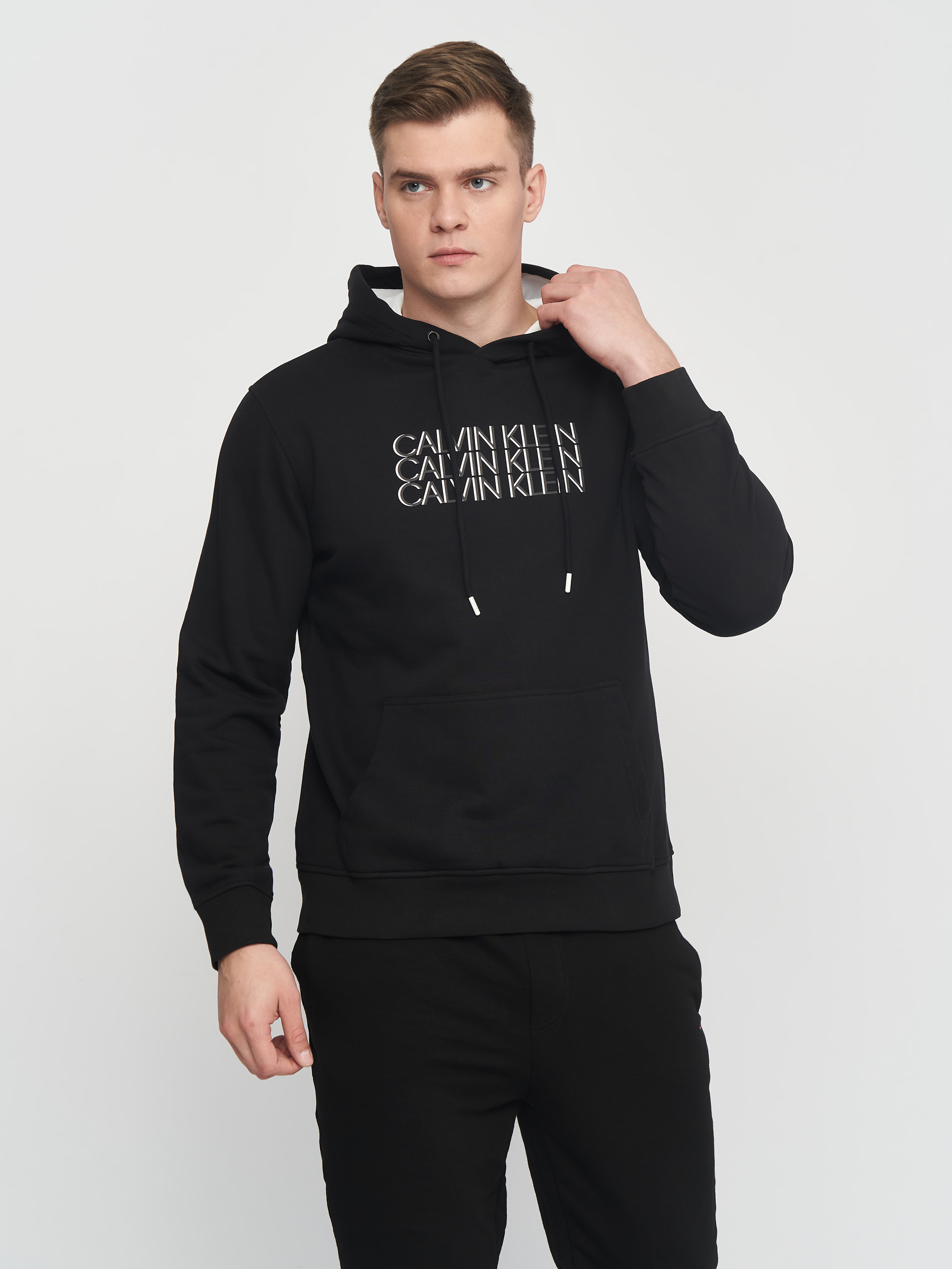 Худи Calvin Klein 10935 L (48) Черное – в интернет-магазине ROZETKA ...