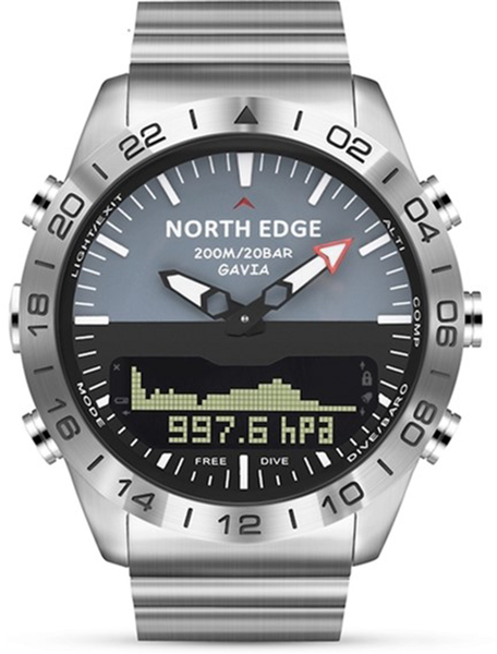 Чоловічий годинник North Edge Gavia 20BAR – фото, відгуки ...