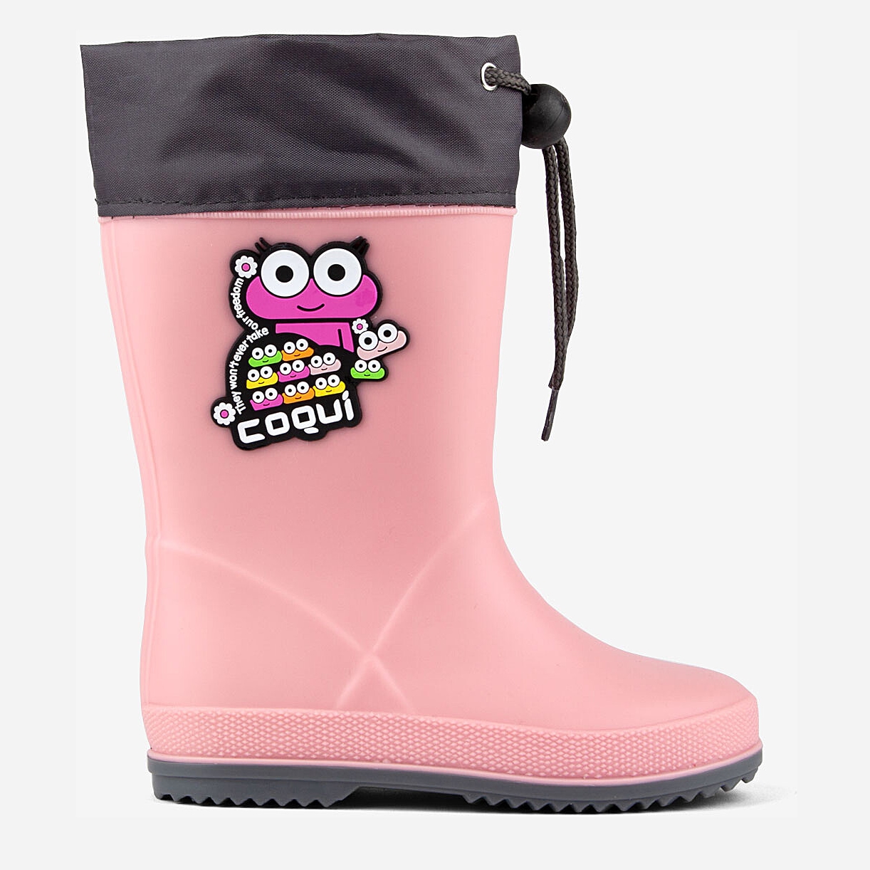 Резиновые сапоги детские Coqui Rainy Collar 8508-100-6225 29 Розово ...