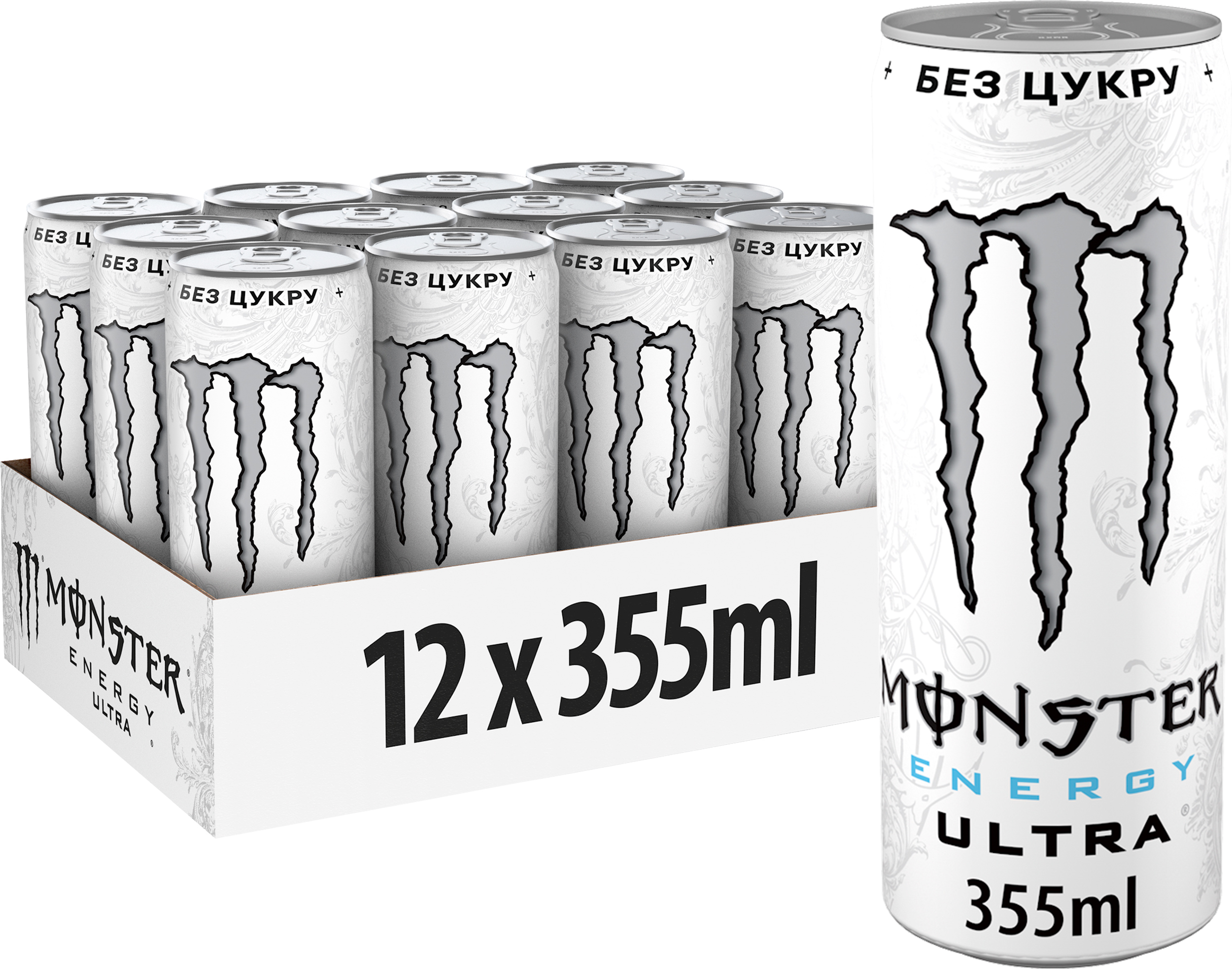 Упаковка Monster Energy Ультра 355 мл х 12 шт (5060639128754) – ROZETKA ...
