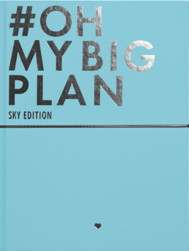 Планувальник OH MY BOOK OH MY BIG PLAN sky edition В5 Синій OMBP(Sky ...
