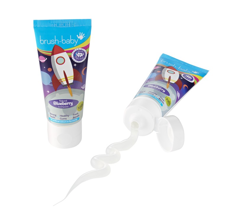 Зубна паста для дітей від 3 років ягоди BRUSH-BABY 50мл (56C6-20554 ...