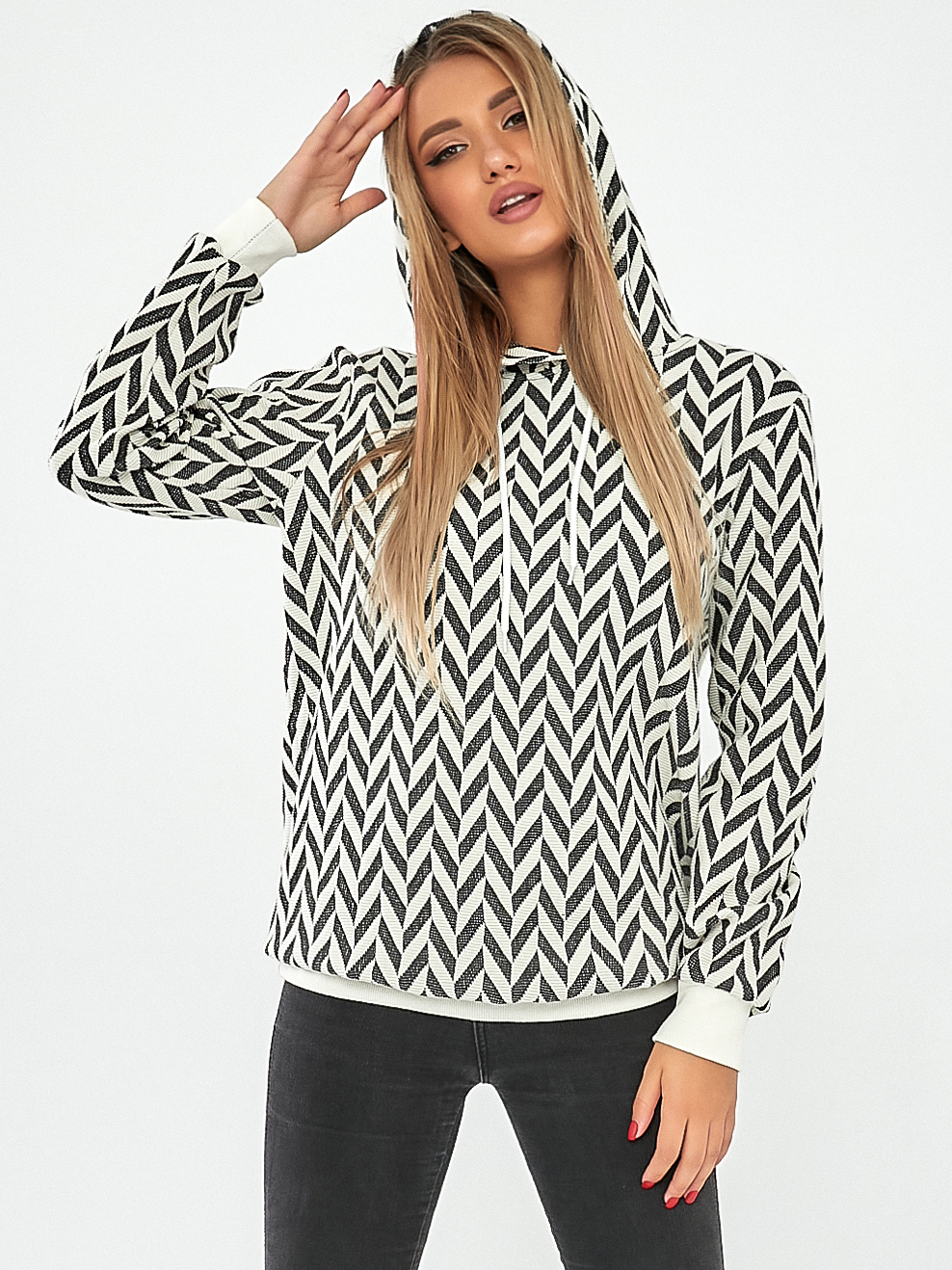 Худі жіноче ELFBERG 592 46-48 Чорне (2000000680514_ELF) – в інтернет ...