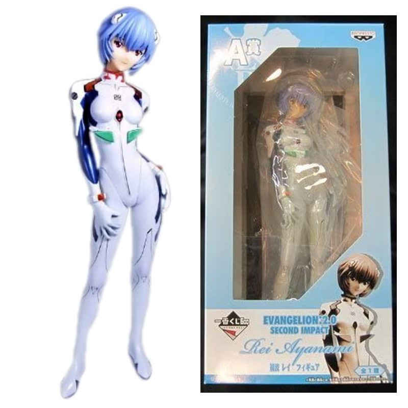 Фигурка Banpresto Евангелион Аянами Рей Evangelion Ayanami Rei 23 см ...