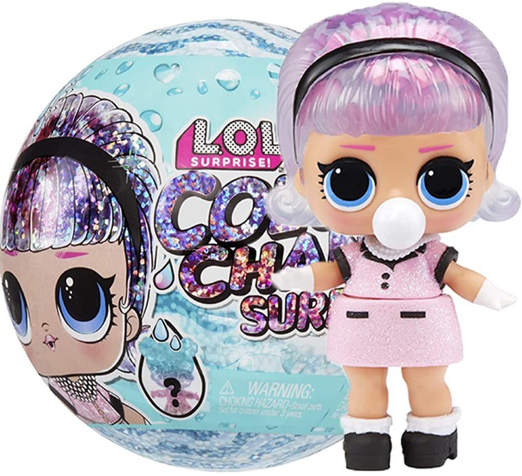 Лялька LOL Glitter Color Change DOLL - ЛОЛ Гліттер Колор (Куля Сюрприз ...