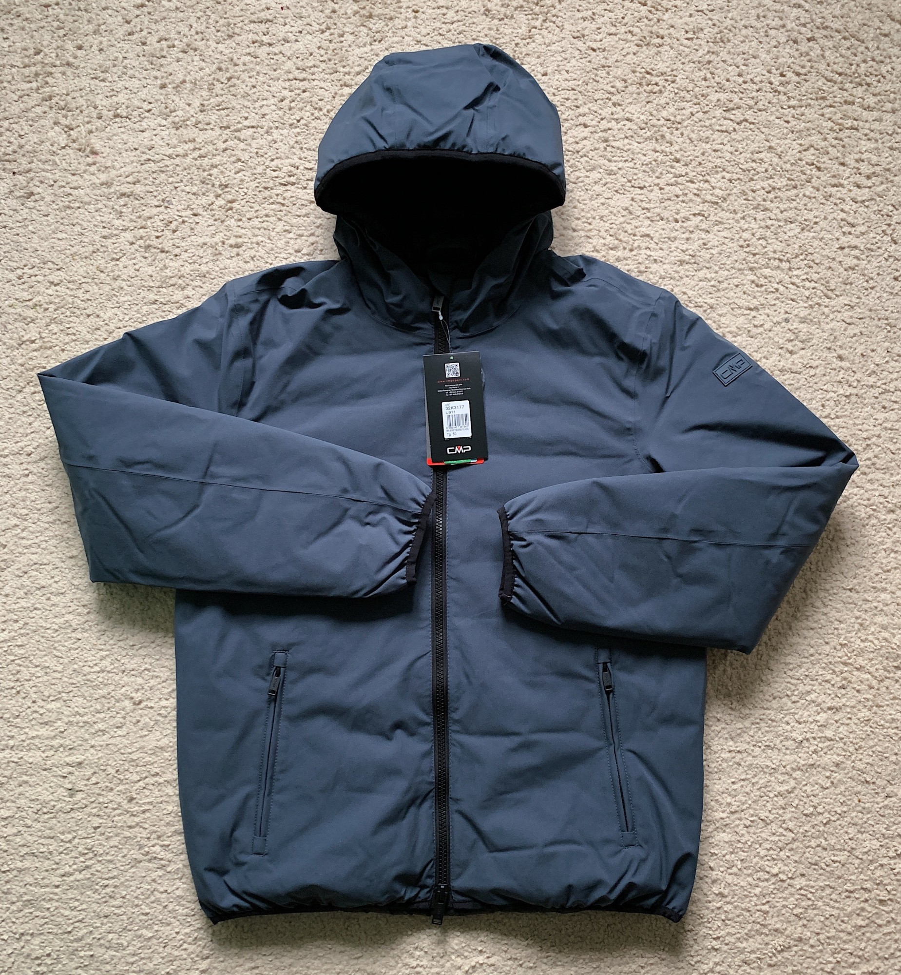 Мужская двусторонняя куртка CMP MAN JACKET REVERSE FIX HOOD 32K3177 ...