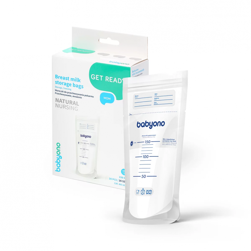 Пакеты для хранения грудного молока Baby Ono Natural Nursing 20 шт. по ...