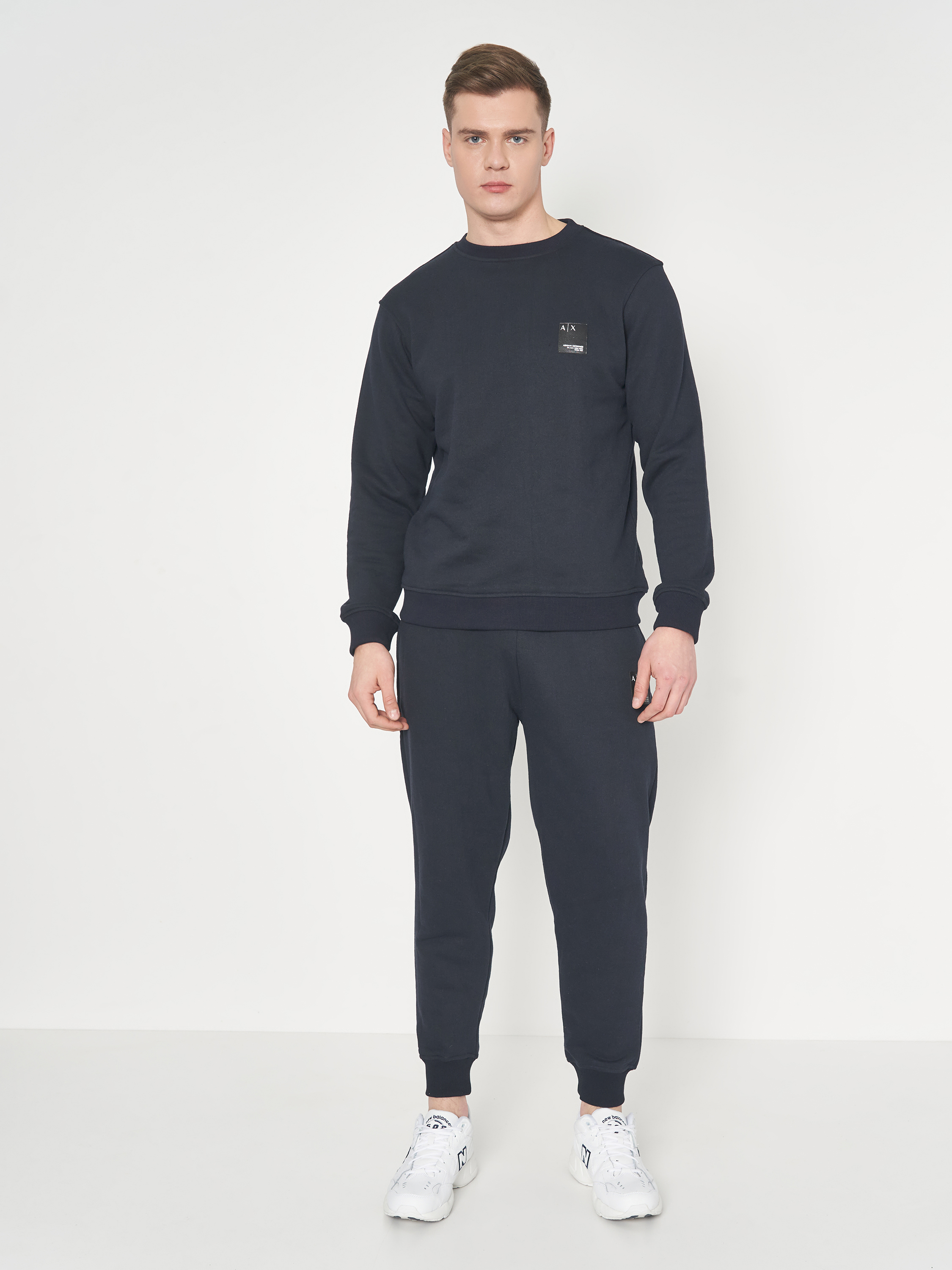 Спортивный костюм Armani Exchange 10985 S (44) Темно-синий – в интернет ...