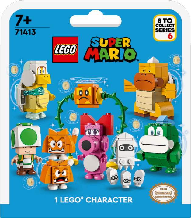 Конструктор LEGO Super Mario Наборы персонажей — Серия 6 52 детали ...