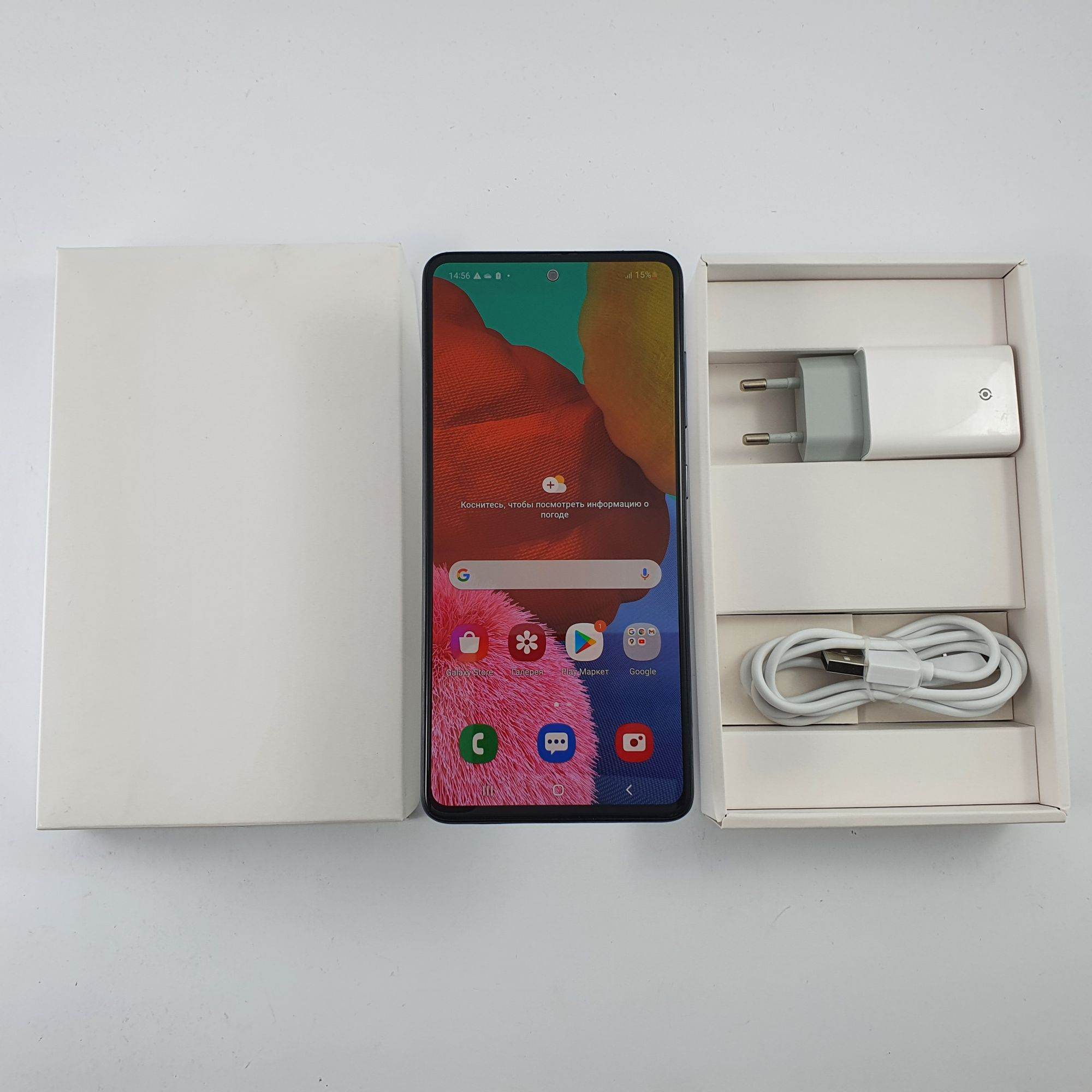 Samsung Galaxy A51 128 GB Black (2C00002949) Б/У – фото, отзывы ...