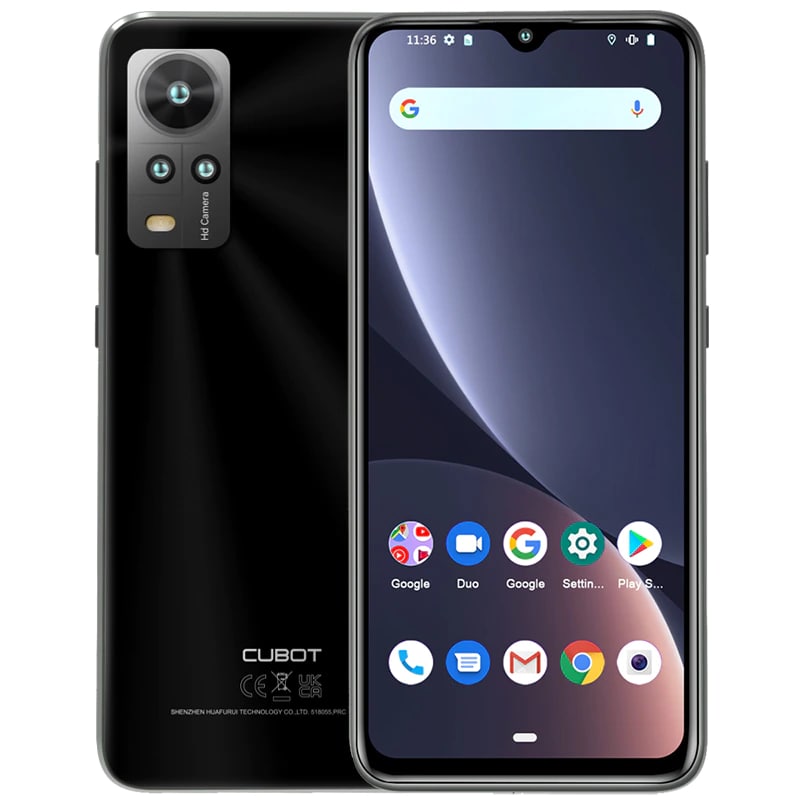 Мобильный телефон Cubot Note 30 black 4/64Gb 6.517" 4000mAh (1736p ...