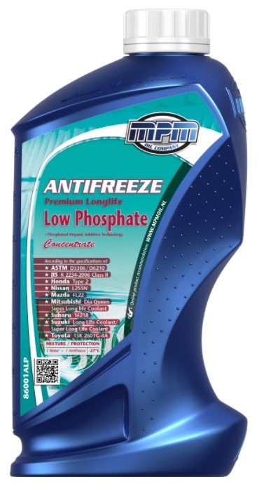 Антифриз MPM ANTIFREEZE LOW PHOSPHATE CONCENTRATE 1 л Сине-зеленый (MPM ...