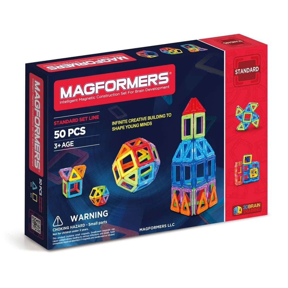 Конструктор магнитный Magformers Базовый набор 50 деталей (701006 ...