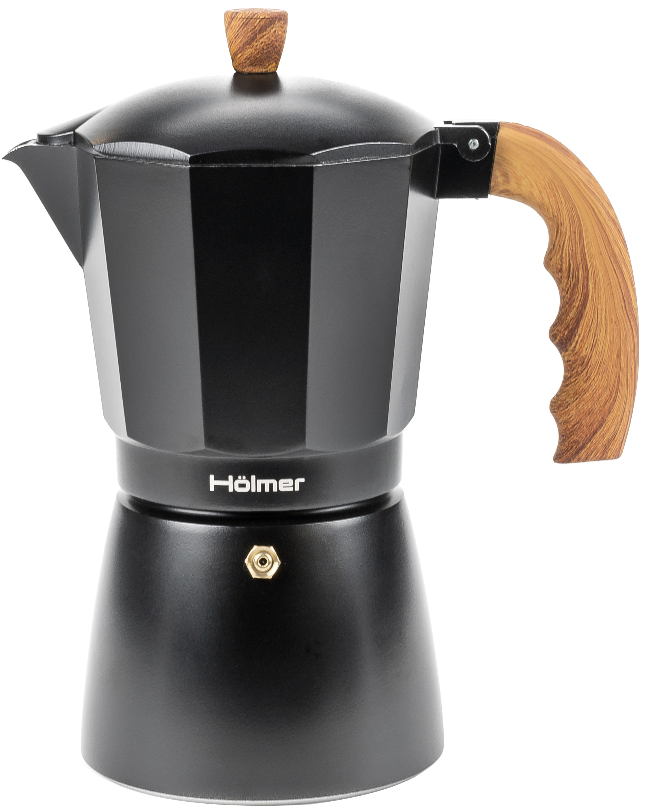 Гейзерная кофеварка Hölmer Natural 450 мл (CF-0450-BW Natural) – фото ...