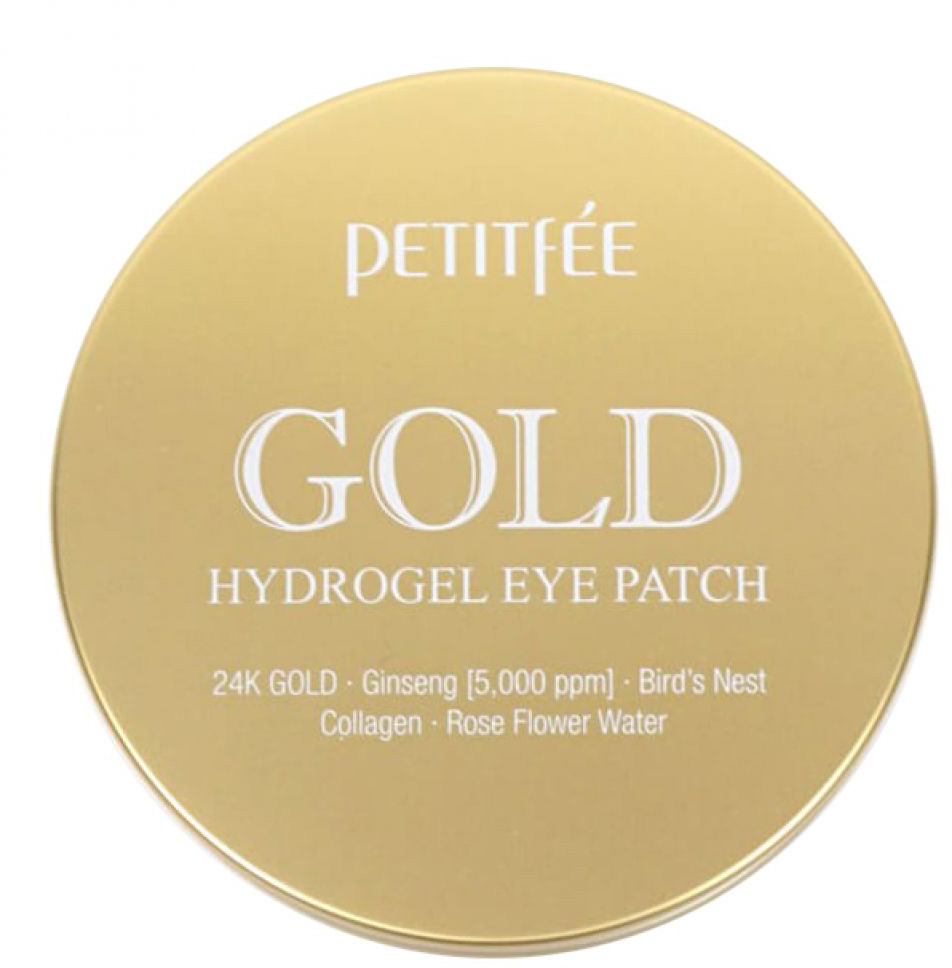Гидрогелевые патчи для глаз Petitfee Gold Hydrogel Eye Patch Золото 60 ...