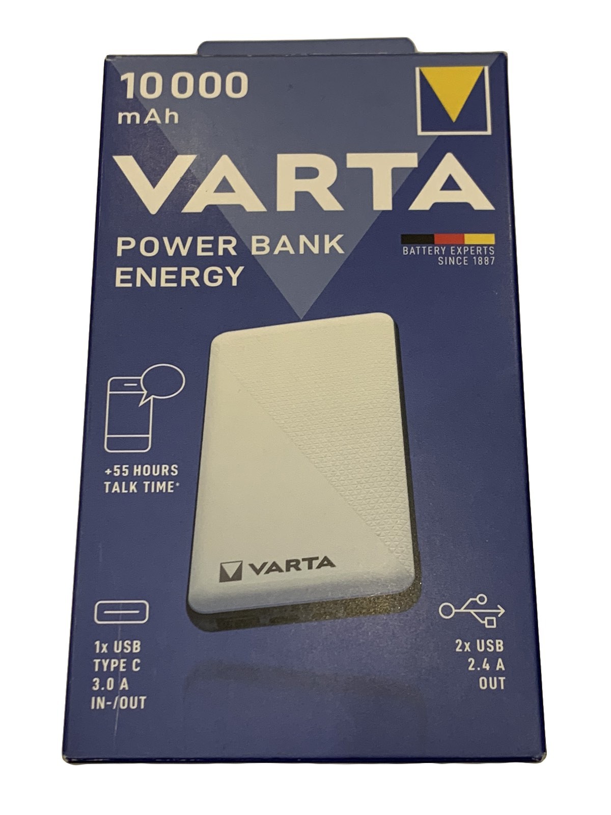 Павербанк Varta Power Bank Energy 10000 mAh – фото, відгуки, характеристики в інтернет-магазині ...