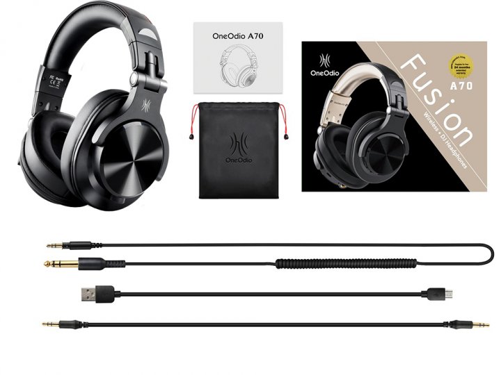 Гарнитура OneOdio Fusion A70 Bluetooth Черная купить в интернет ...