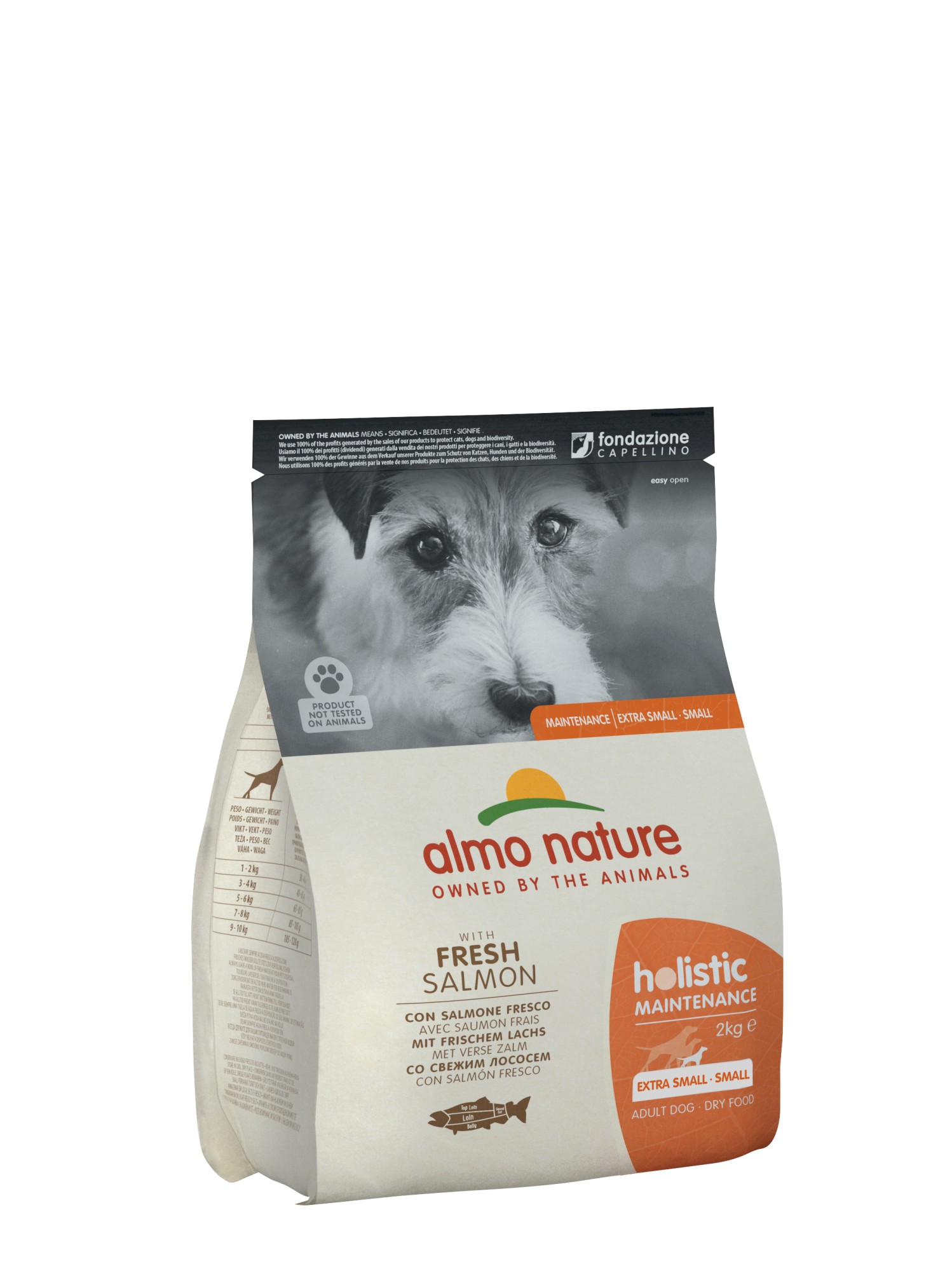 Almo Nature Holistic Fresh Meat Dog XS-S сухой корм для взрослых собак ...