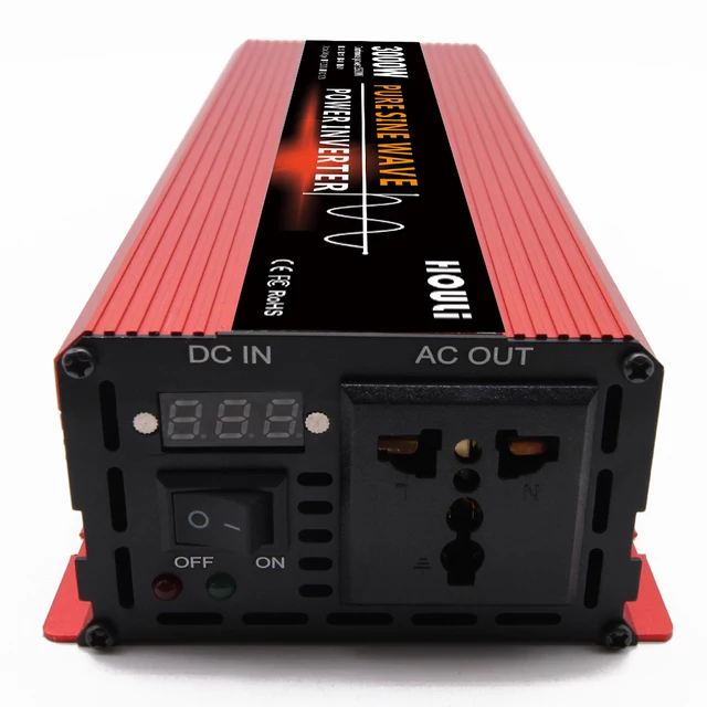 Инвертор для котлов/насосов/3000w/Чистый синус/ 12-220 вольт ...